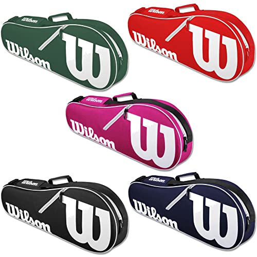 Wilson Essence + Tempest Pro Lite Tennis Racquet Doubles Bundle w (1) Advantage II Tennis Bag (Pink) and (3) Pink Tennis Balls