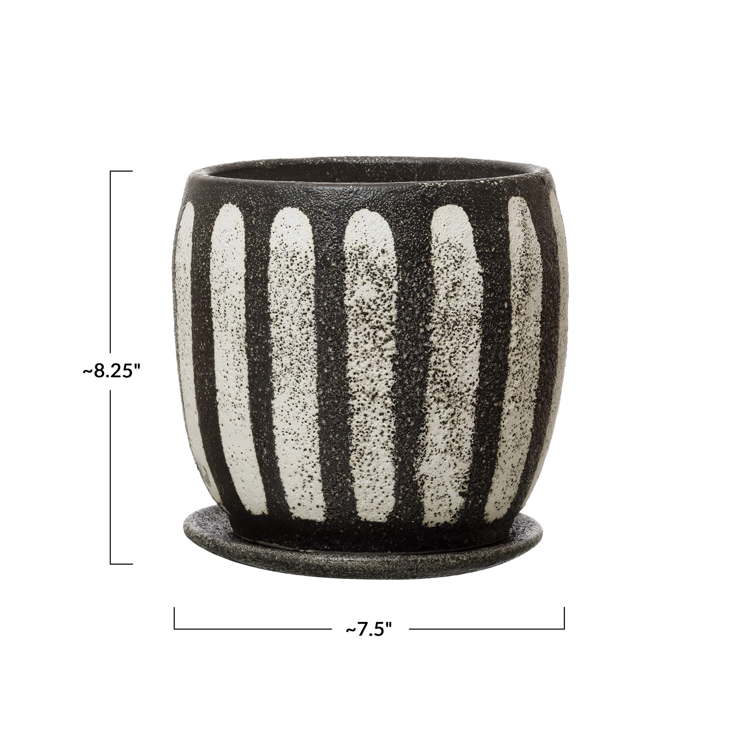 Creative Co-Op 7.5" L x 7.5" W x 8.3" H