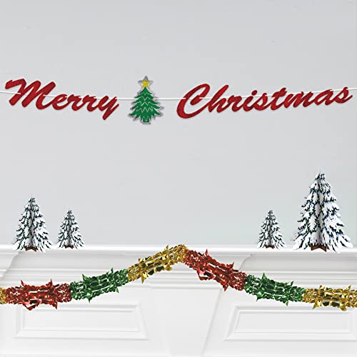 Beistle Multi-Color Metallic Garland