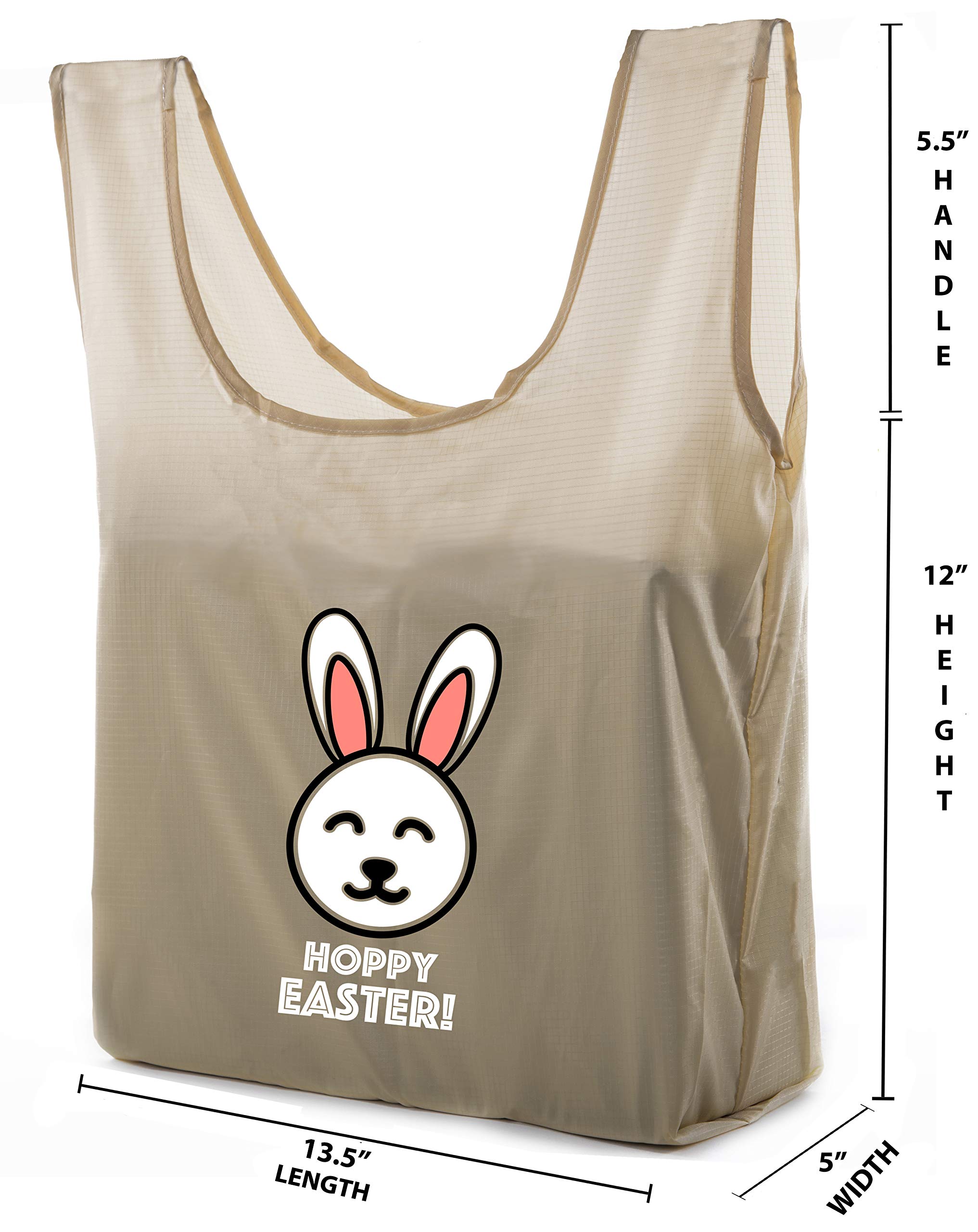 Reuseable shopping Bags, Easter Bunny Goody Bags, Party Favor Goody Bags
