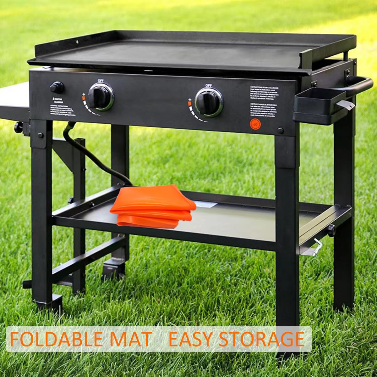 Griddle Cover for Blackstone 36" Inch Griddle,Silicone Griddle Cover for Blackstone,Blackstone Griddle Accessories,Heavy Duty Food Grade Silicone Grill Cover, All-season Grill Protective