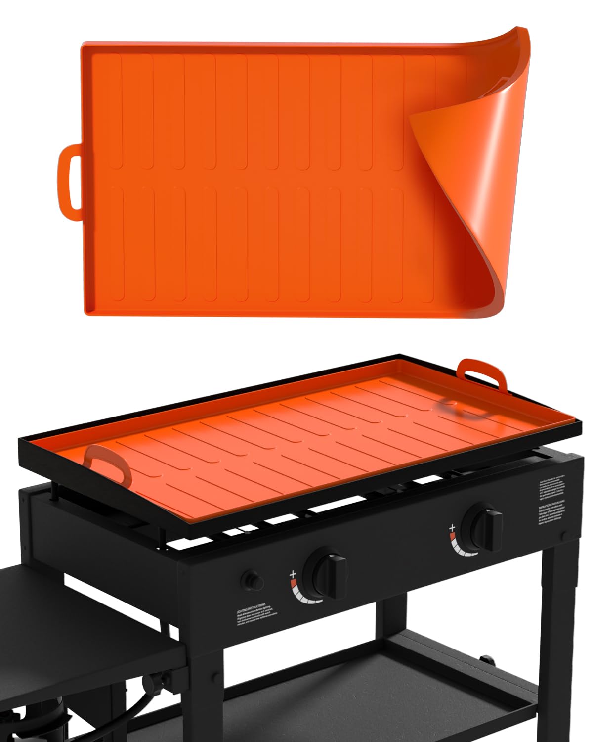 Silicone-Griddle-Mat-Blackstone-Accessories - Cover for Blackstone 28 Inch Griddle Heavy Duty Food Grade Silicone Mat, Protect Griddle from Rodents, Insects, Debris, and Rust