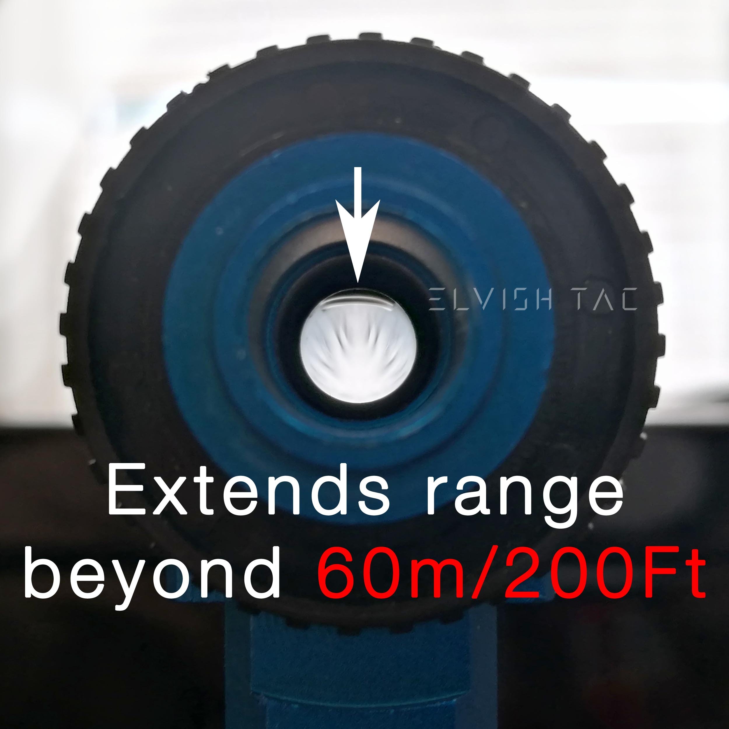 Elvish Tac R-Hopped ZCI 6.02mm Tightbore Barrel + Modify Flat-Hop Bucking AEG R-Hop RHop (407)