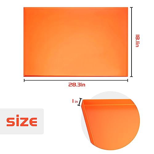Silicone Griddle Mat for Blackstone - 28" Heavy Duty Food Grade Silicone Mat, Polished Bottom Surface Grill Cover for Blackstone Protector Outdoor, Protective Cover for Outdoor Barbecue Tools