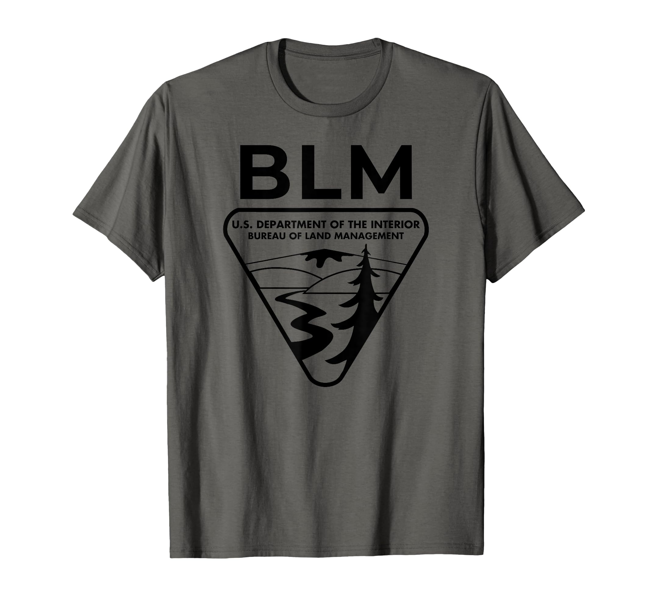 The Original BLM -- Bureau of Land Management (Black) T-Shirt