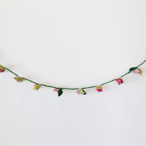 Giftsland Felt Banner Garland Spring Easter Decorations (Tulips)