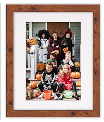 9x11 Mat Bevel Cut for 5.5x8.5 Photos - Acid Free White Precut Matboard - For Pictures, Photos, Framing - 4-ply Thickness