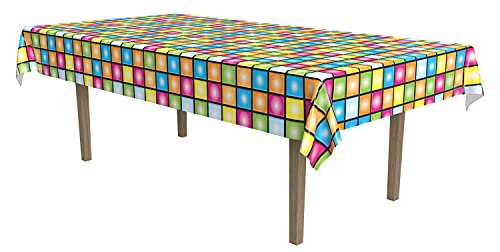 Disco Tablecover Party Accessory (1 count) (1/Pkg)