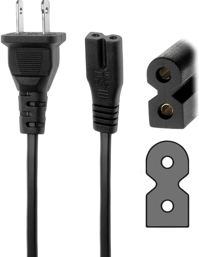 Xzrucst AC in Power Cord Outlet Socket Cable Plug Lead for Panasonic DVD Player System Home Theater Stereo Speaker SA-BT228 SA-BT230 SA-BT730 SA-BTT350 SC-XH150 SA-XH150 HDMI DVD