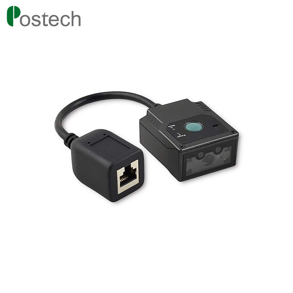 Posunitech Mrz Code Reader Ms430 Passport, Fixed Mount with Ir/Light & Aec | Ocr 2D Qr Barcode Scanner USB Rs232 for Duty-Free Shop & Travel Agent