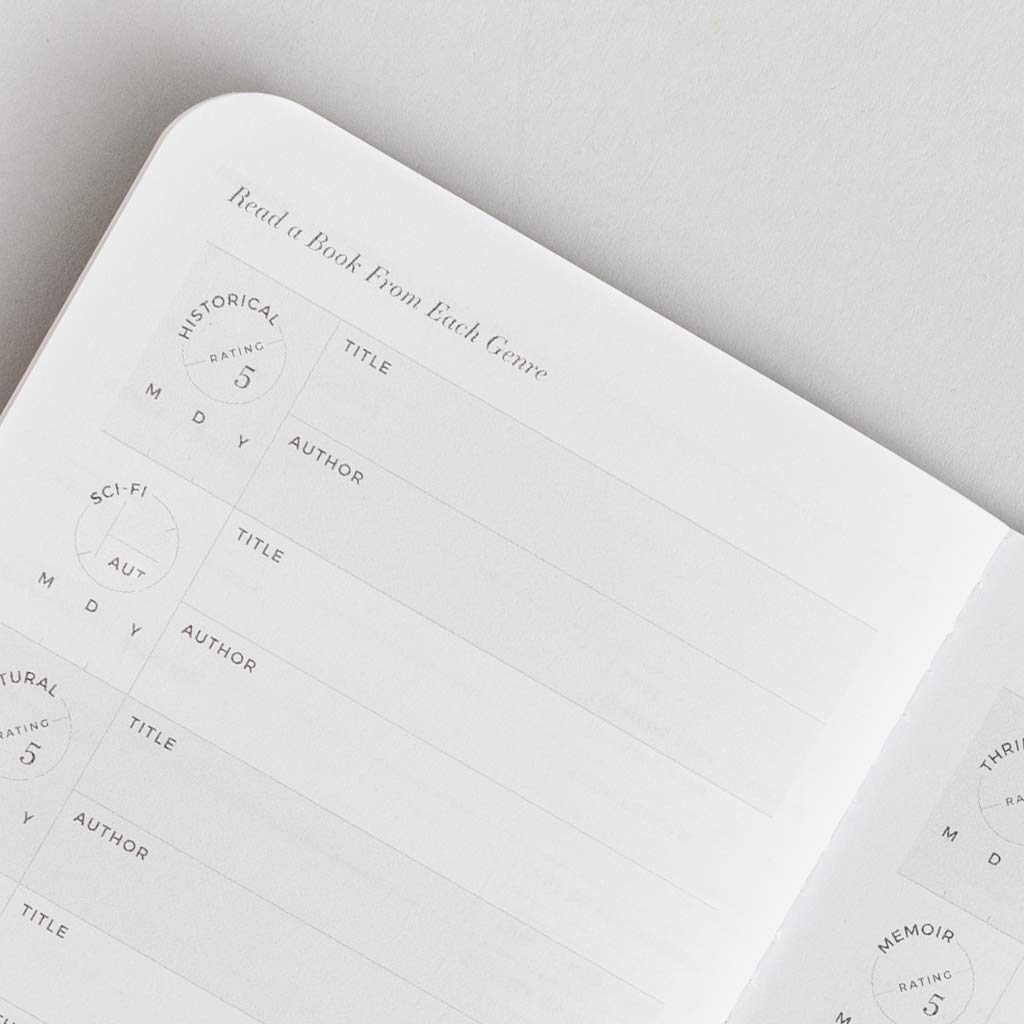 Letterfolk Book Passport Journal — Pocket-sized Reading Book (3.5" W x 5.5" H)