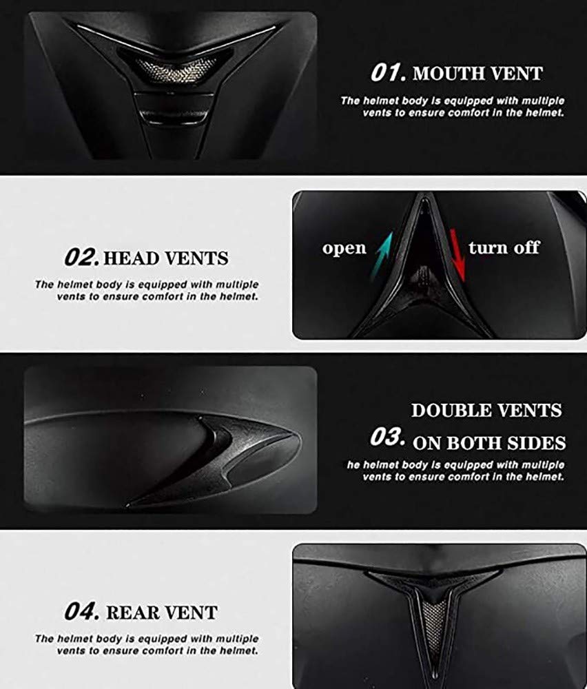 Motorcycle Bluetooth Helmets,Full Face Flip Up Dual Visors Modular Helmets,DOT Approved Helmet,Men and Women Built-in Mp3 FM Integrated Intercom Communication System 1, M=(57~58CM)