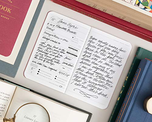 Letterfolk Book Passport Journal — Pocket-sized Reading Book (3.5" W x 5.5" H)
