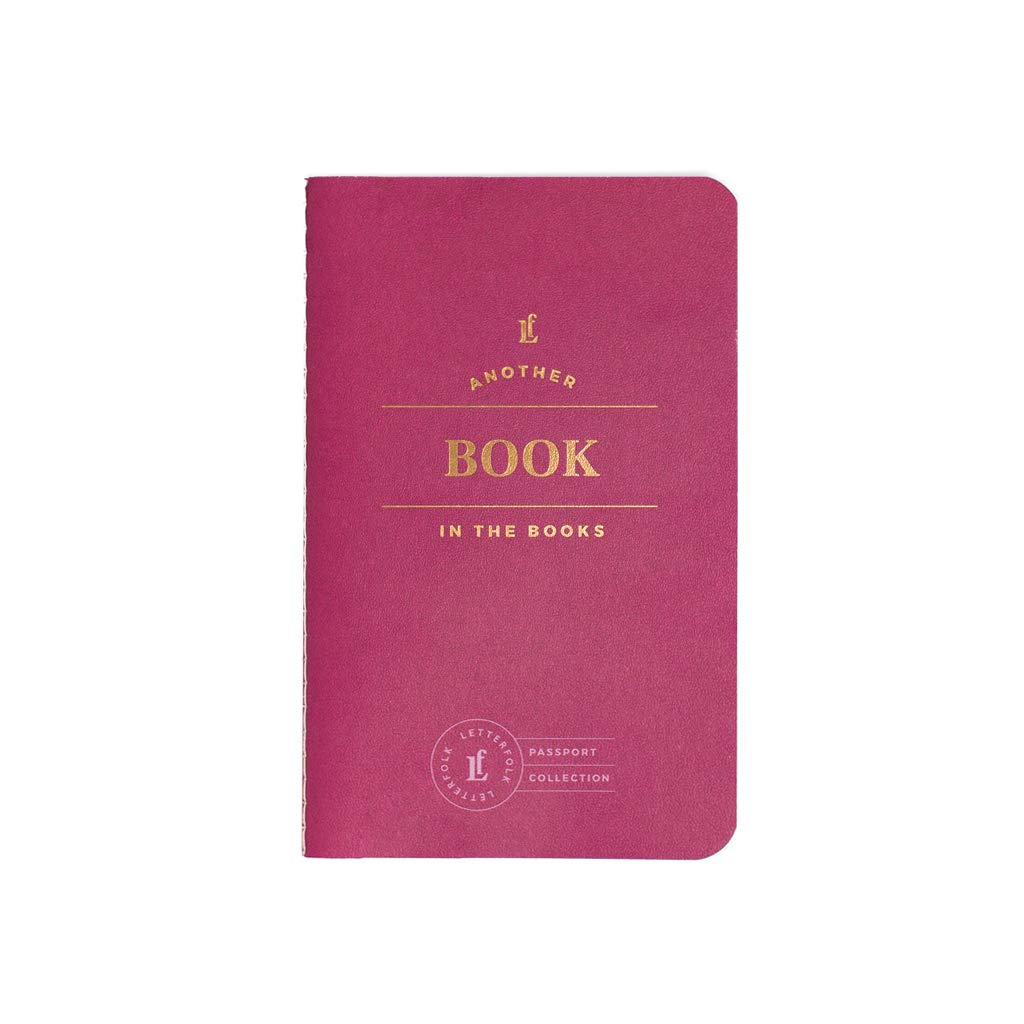 Letterfolk Book Passport Journal — Pocket-sized Reading Book (3.5" W x 5.5" H)