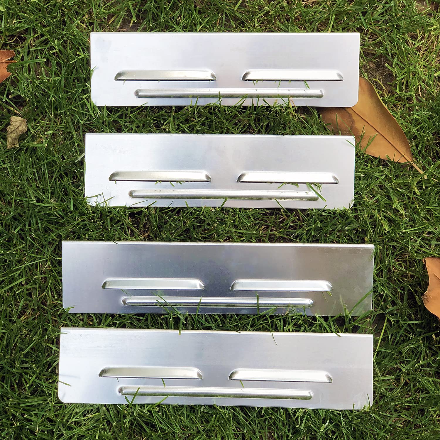 Hi Flame Aluminum Set of 4 Screen/Wind Guard Waterproof Grill Accessories for Outdoor Cooking Blackstone (Fit for 28" Griddle)