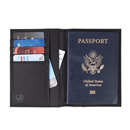 Travelon Rfid Blocking Passport Case Travel Wallet, Gray