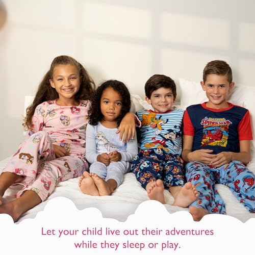 Disney Girls' Zombies 2-Piece Loose-Fit Pajamas Set, BE MY ZOMBODY, 6