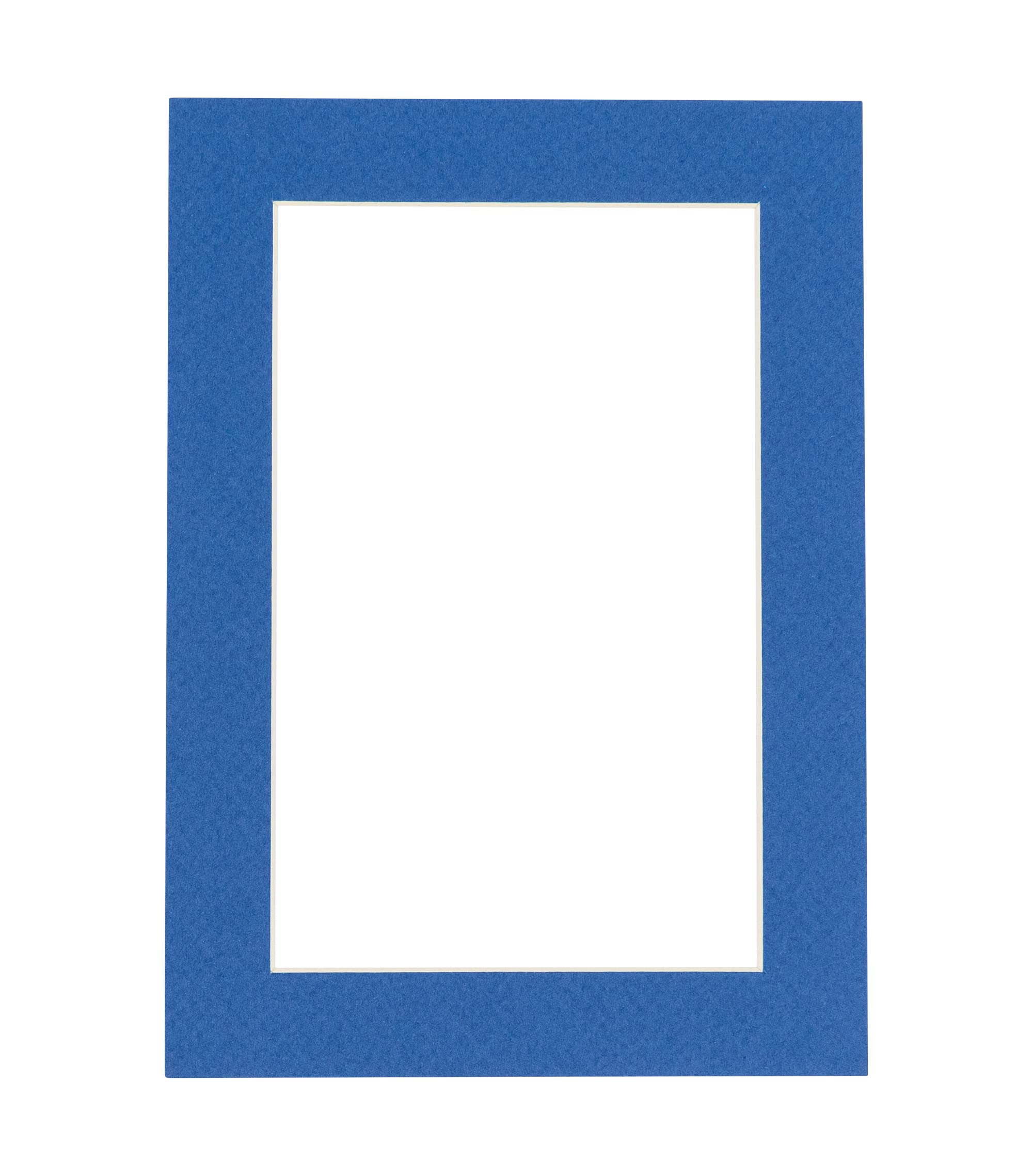 11x14 Mat Bevel Cut for 9x12 Photos - Acid Free Royal Blue Precut Matboard with Backing Board and Crystal Clear, Self Seal Photo Mat Bag - for Pictures, Photos, Framing - 4-ply Thickness