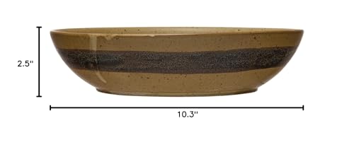 Creative Co-Op Stoneware Bowl with Reactive Glaze