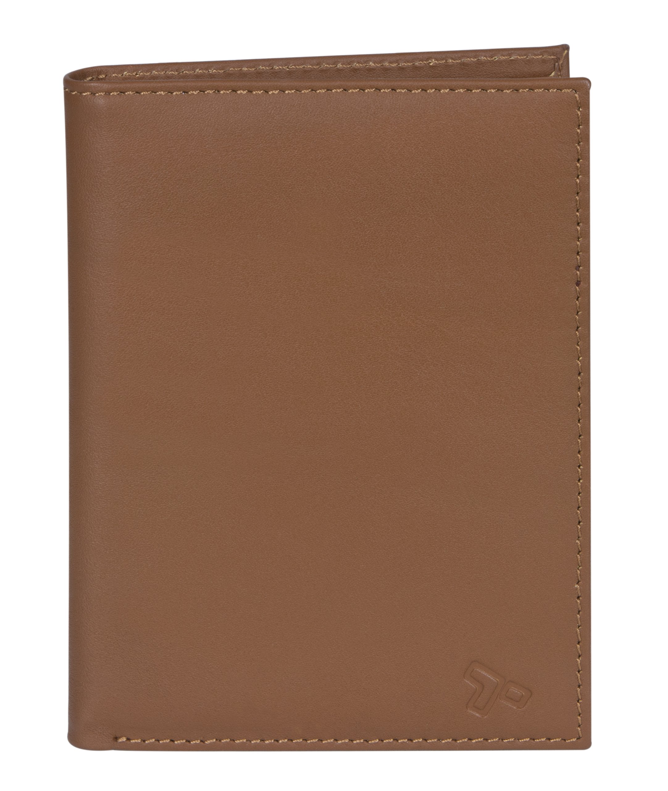Travelon Safe Id Leather Passport Wallet, Saddle, One Size