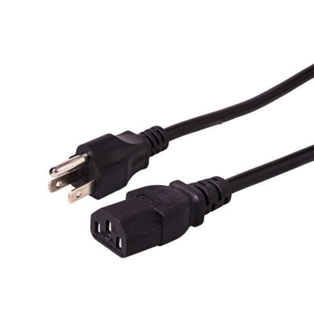 Marg AC in Power Cord Cable Plug Replacement for LG 42" 42LV4200 42LV4200-UA 42LV4400 FLATRON M2762D PM M2762D-PC M2762D-PZ LED LCD HDTV HD TV Panasonic LG Motorola Samsung NEC Television