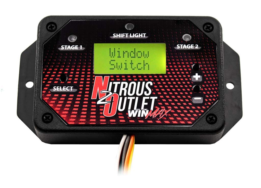 Nitrous Outlet WinMax Dual Channel Window Switch (Built-in TPS Activation and Gear Lockout Feature)