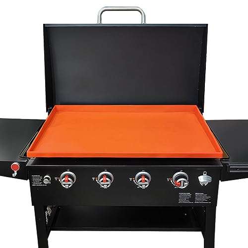 Silicone Griddle mat for Blackstone 28āā Griddle, Upgraded High-Edge Mat for Silicone Griddle Top Cover, Heavy Duty Food-grade Cooking Protector from Rust or Dirt (28 Inch)