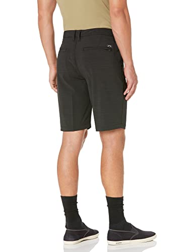Billabong mens Classic 4-way Stretch Quick Dry Hybrid Short, 21 Inch Outseam Casual Shorts, Black, 33 US