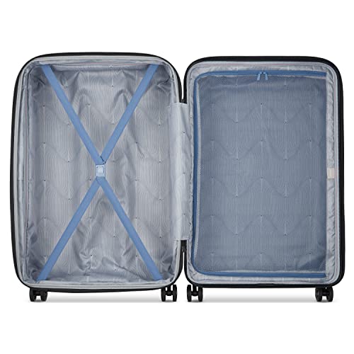 DELSEY PARIS Cruise 3.0 Hardside Expandable Luggage with Spinner Wheels, Graphite, Checked-Large 28 Inch
