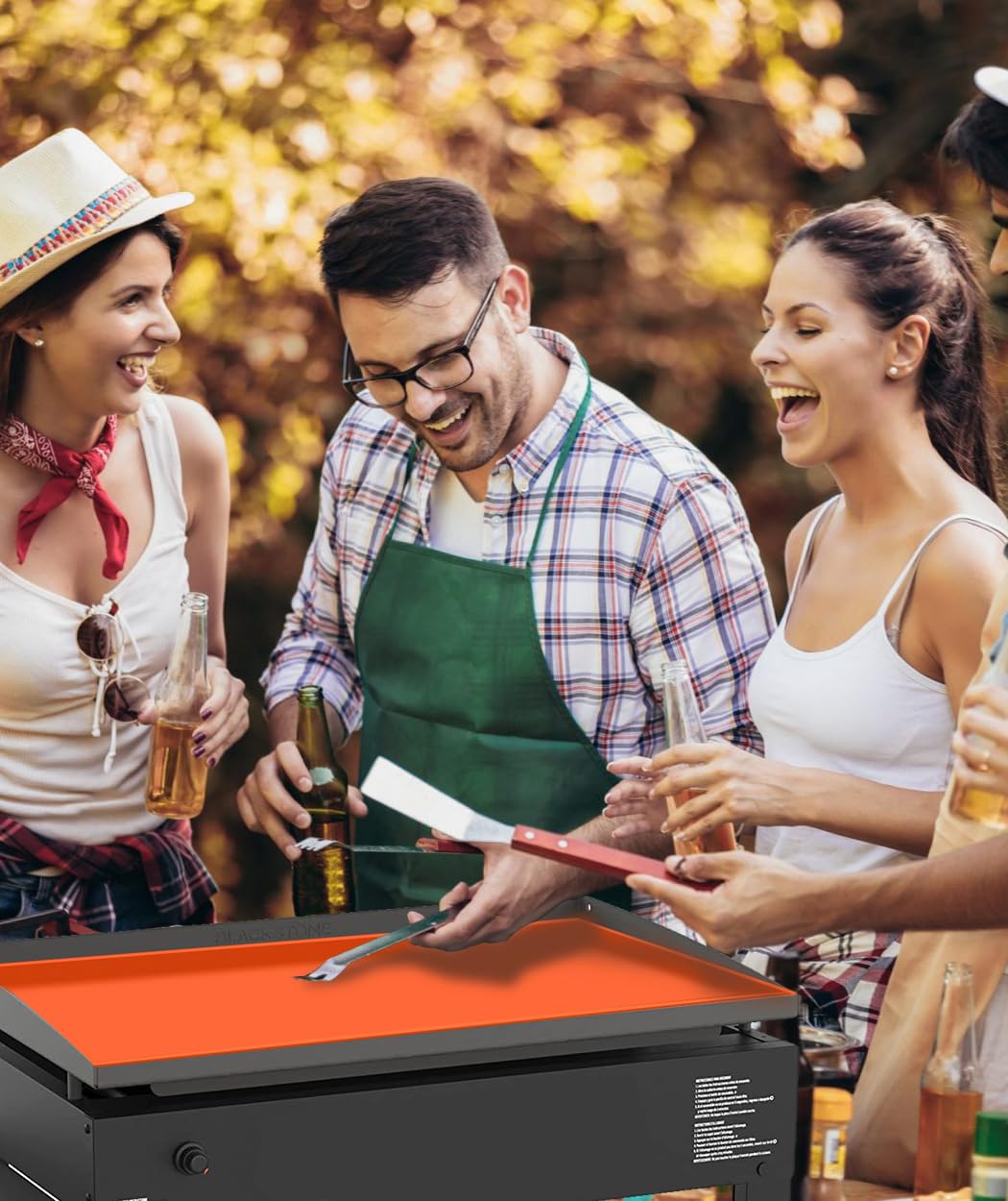 28‘’ Silicone Griddle Mat for Blackstone, 100% Silicone Protective Mat Cover for Blackstone 28 Inch Griddle, Heavy Duty Food Grade Silicone Mat (28 inch)
