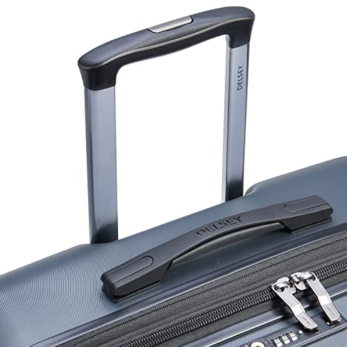 DELSEY PARIS Cruise 3.0 Hardside Expandable Luggage with Spinner Wheels, Graphite, Checked-Large 28 Inch