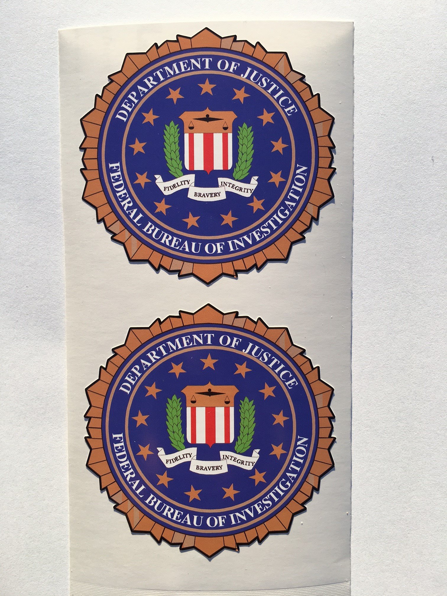 FBI Federal Bureau of Investigation Die Cut Decals by SBD DECALS (FBI)