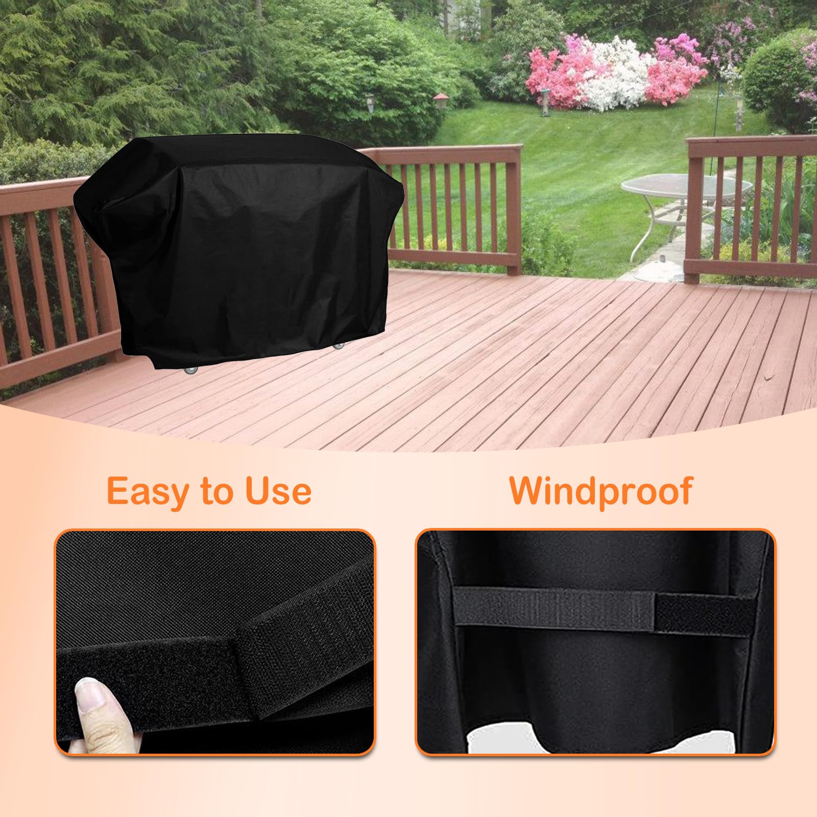Griddle Cover for Blackstone 28 inch Griddle with Hood Double Shelf, 5483 Grill Cover for 1883 1785 1924 2086 2146 2147, Heavy Duty Waterproof 600D Polyester Flat Grill Griddle Cover