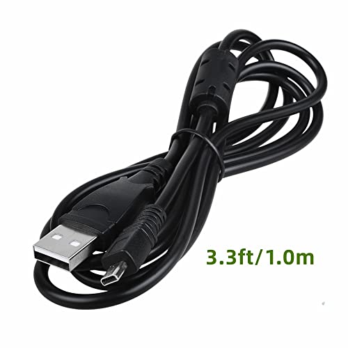 Xzrucst 3ft USB Data Sync Cable Cord for Panasonic Camera Lumix DMC-FH5 s DMC-LZ5 FX700