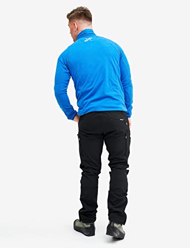 RevolutionRace Men's Hiball Pants, Durable and Ventilated Pants for All Outdoor Activities, Black Edition - X-Large