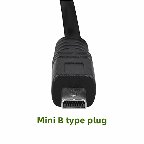 Xzrucst 3ft USB Data Sync Cable Cord for Panasonic Camera Lumix DMC-FH5 s DMC-LZ5 FX700
