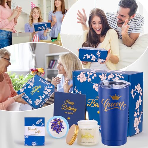 Rinboqe Happy Birthday Gifts for Women Birthday Gift Set for Women Spa Gift Set