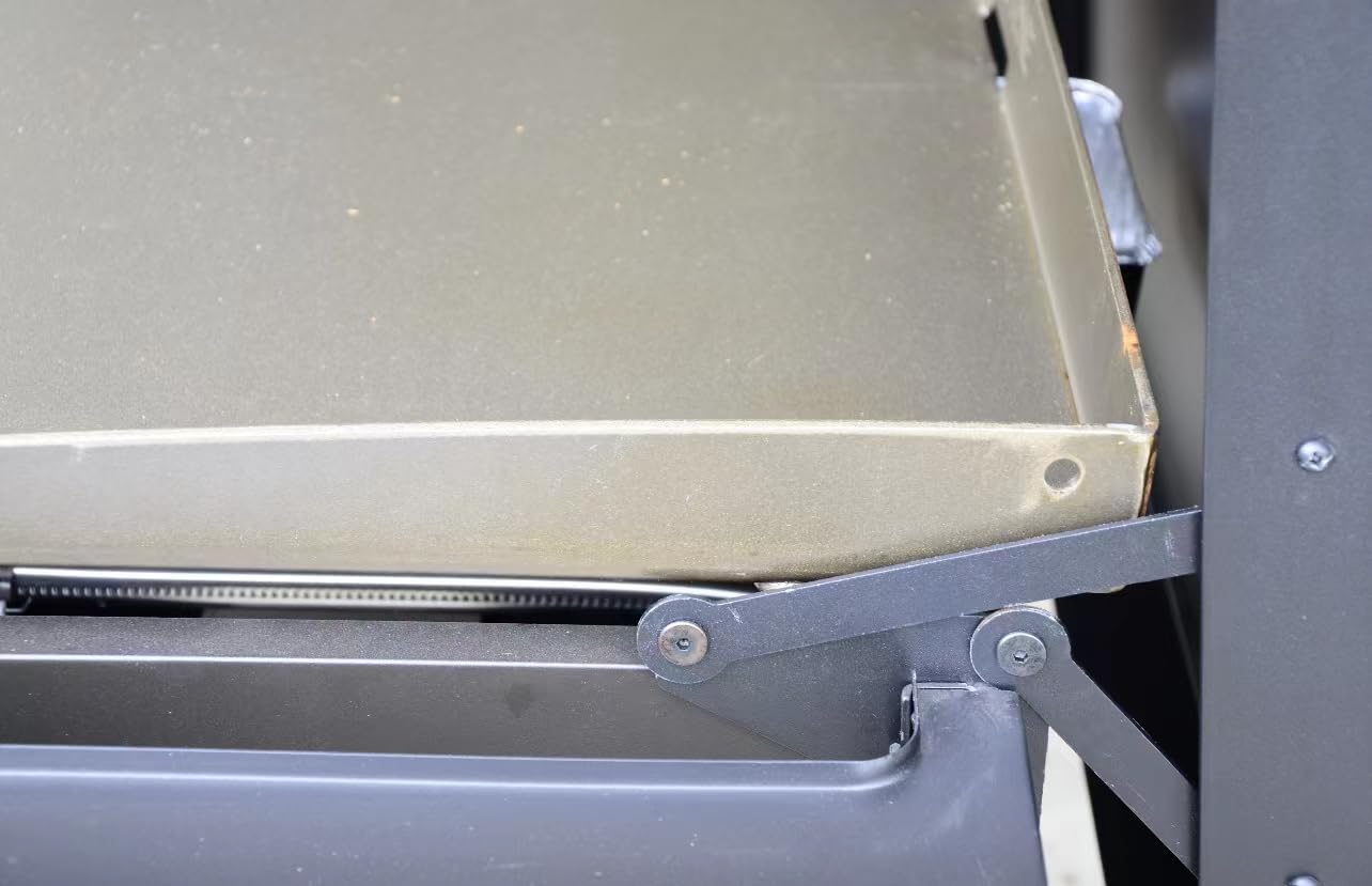 HANDYGO Blackstone 28 inch Griddle Lid - Push-Pull Griddle Cover, Hard Cover, Flat top Grill Cover, Griddle Accessories, Black (28 inch)