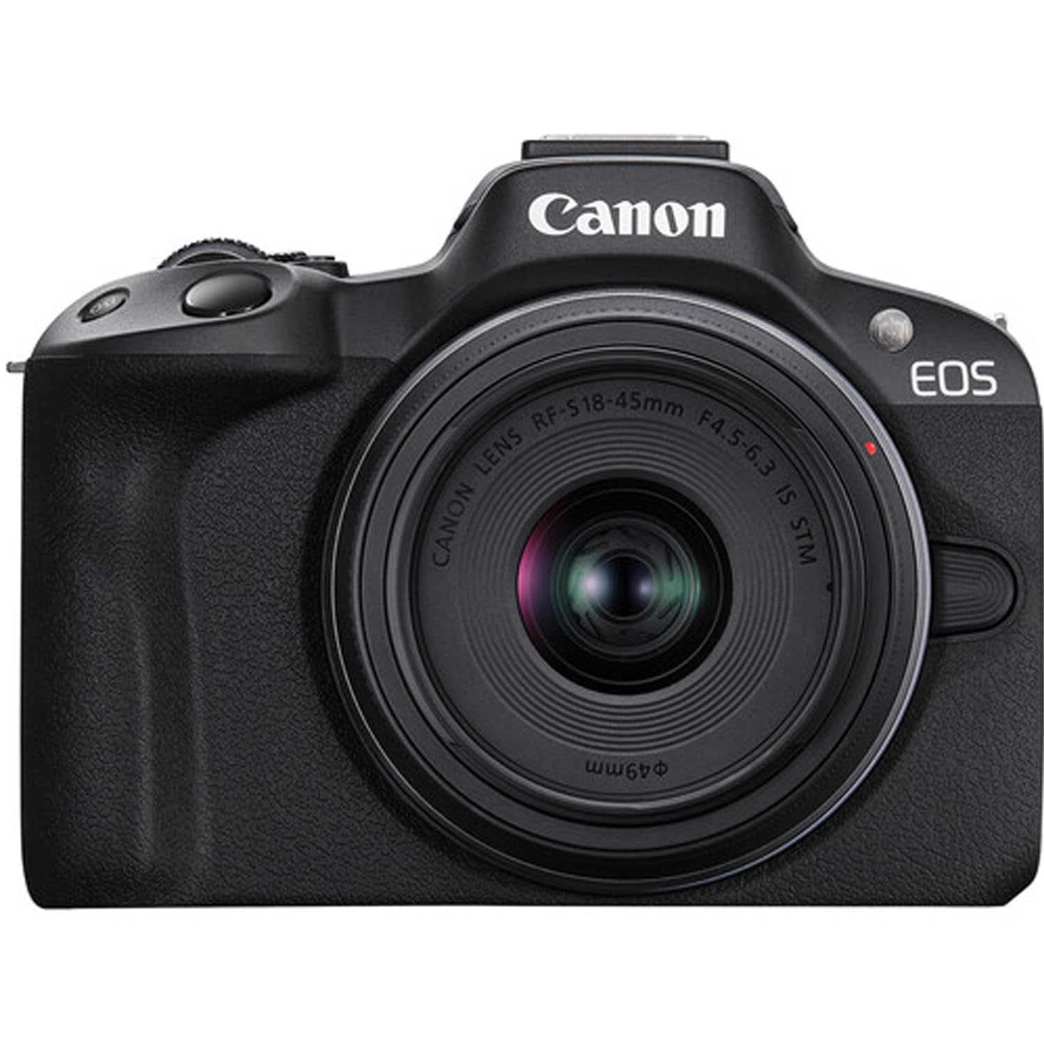 Canon EOS R50 Mirrorless Camera with 18-45mm, 75-300mm and 420-800mm f/8.3 HD Telephoto Zoom + Lens Filters + CASE + Accessory Bundle (Renewed)
