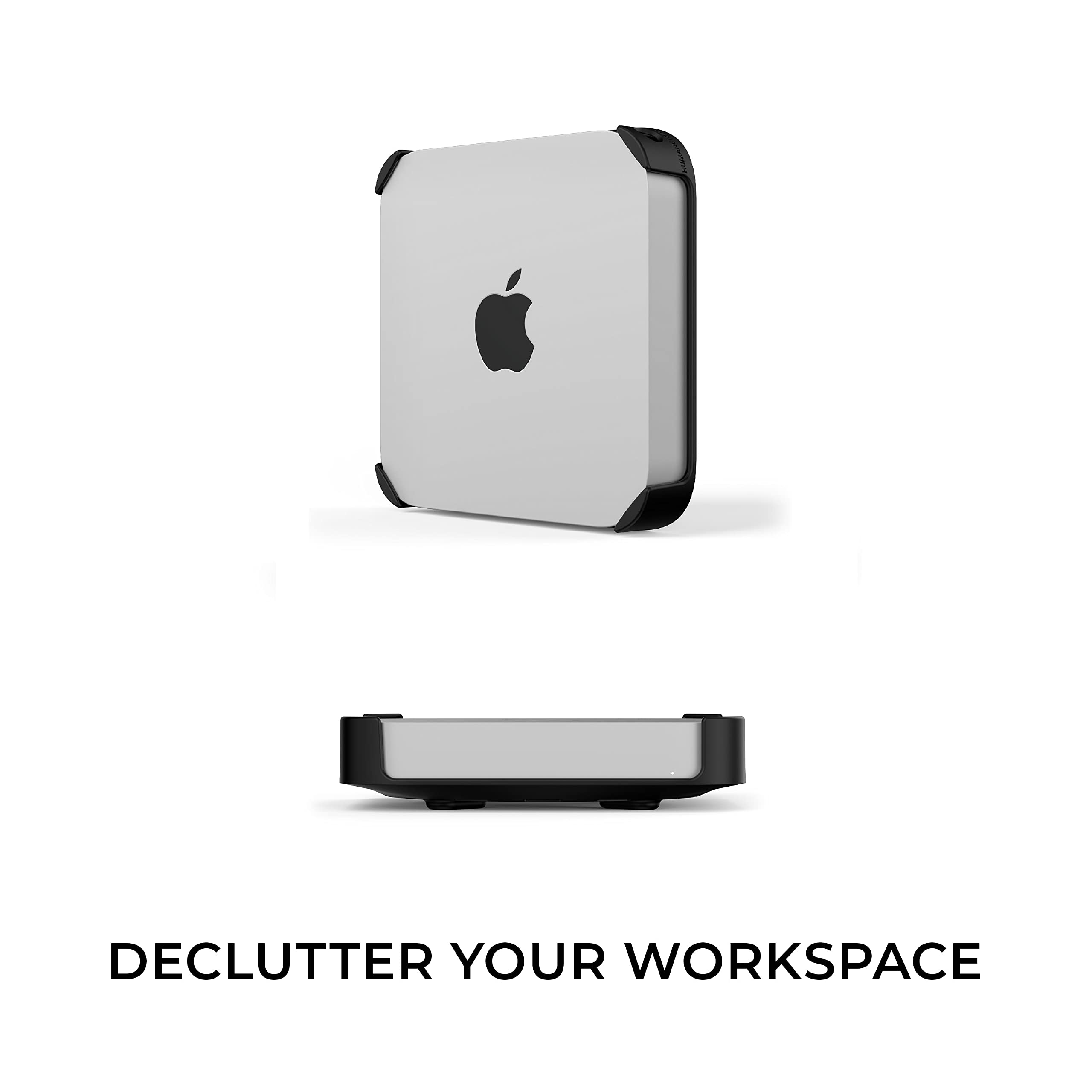 HumanCentric Mount Compatible with Mac Mini, Custom Mac Mini Mount. Wall Mount, Rack Mount, Mac Mini Under Desk Mount, Mac Mini Mount Behind Monitor Mac VESA Compatible Mac Mini Monitor Mount