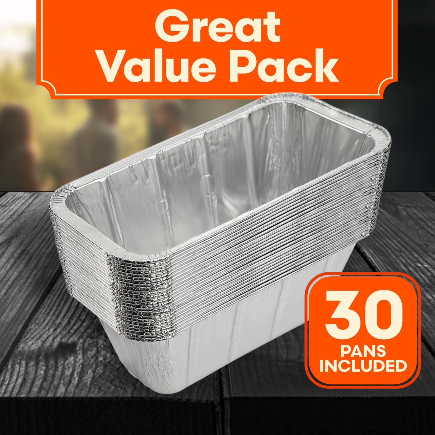 [30-Pack] Blackstone Griddle Compatible Cup Liners, Aluminum Foil Drip Pans for Easy Drain Management of Blackstone Grease Trays. Bulk Package, 5017, Size: 8" x 3 3/4"