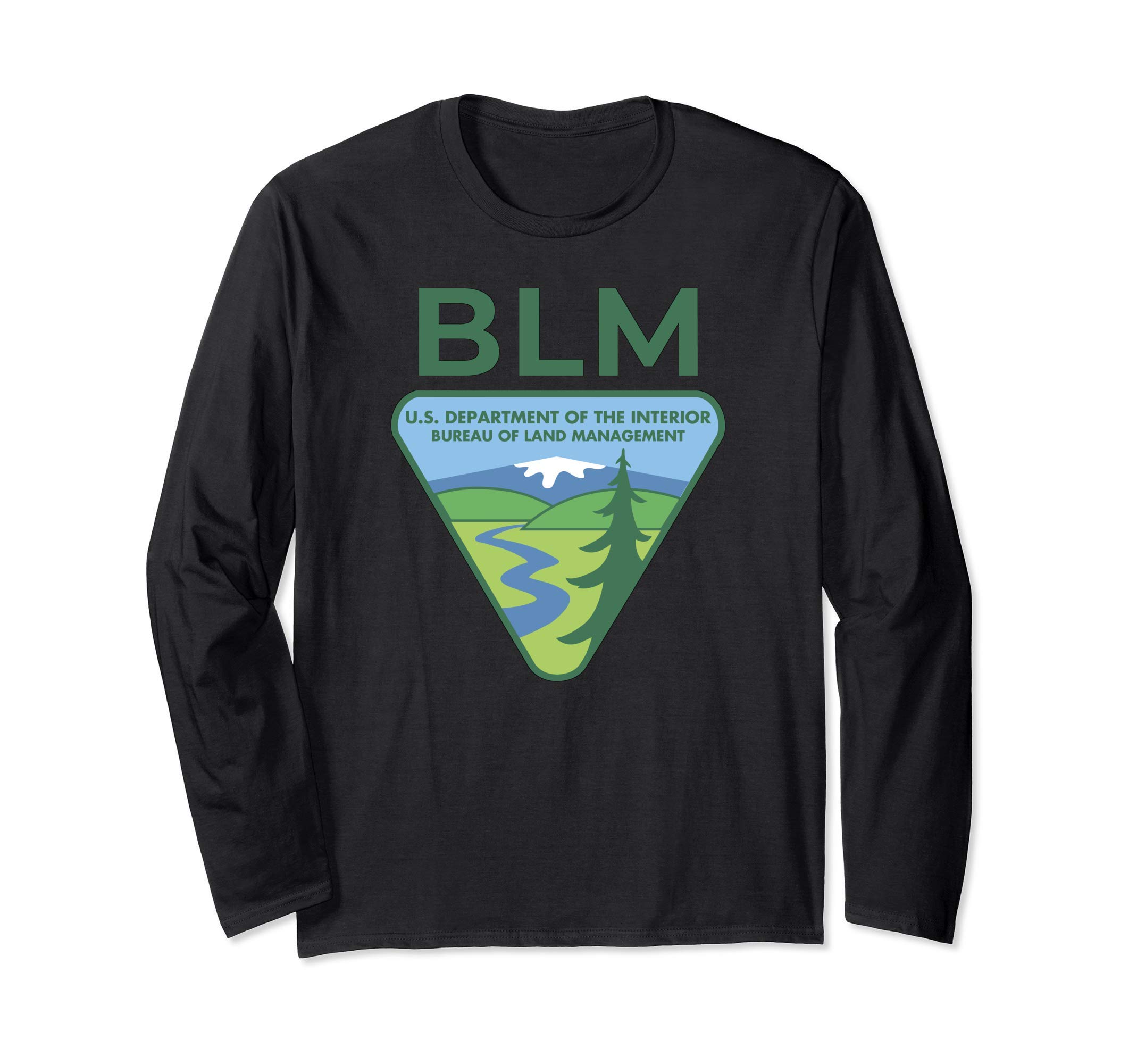 The Original BLM -- Bureau of Land Management (Color) Long Sleeve T-Shirt