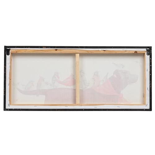 Creative Co-Op Birds & Dog Framed Wall Décor