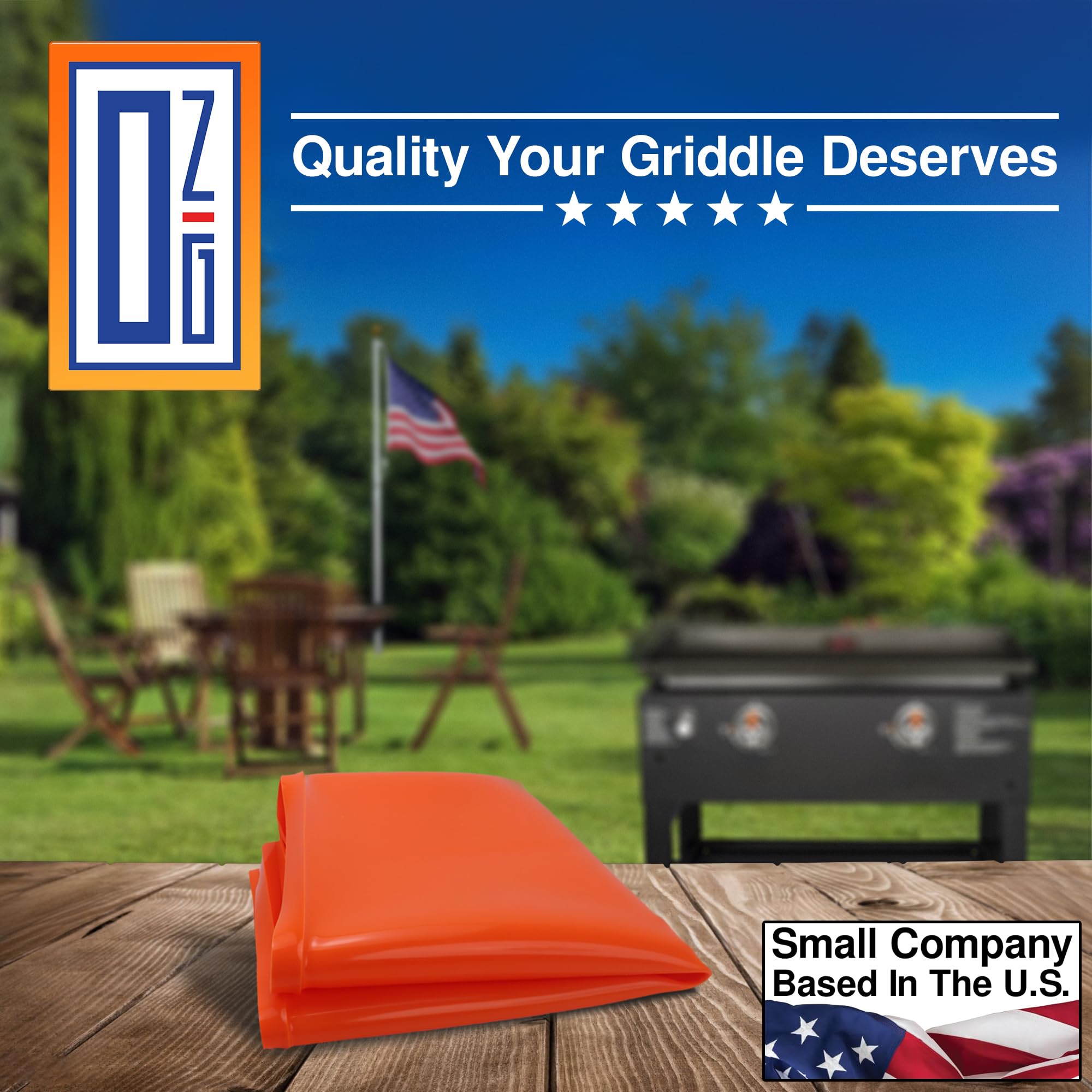 28" Premium Silicone Griddle Mat for Blackstone 28 Inch Griddle Accessories - Heavy Duty Food Grade Silicone Grill Cover - True Protection From Dirt & Rust All Year Round [2025 Upgrade]
