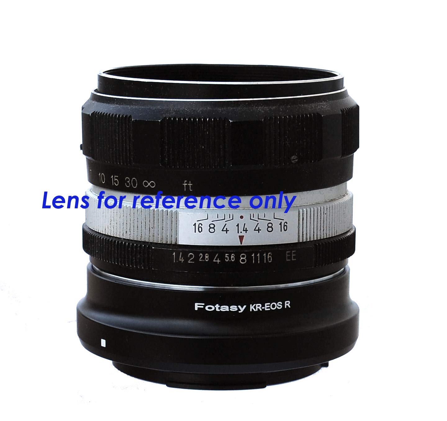 Fotasy Konica AR Lens to Cannon EOS RF Mount Adapter, KR Lens EOS R Adapter Ring, KR RF Adapter, Compatible with Canon EOS R Mirrorless Camera EOS R RP Ra R3 R5 R6 R7 R10