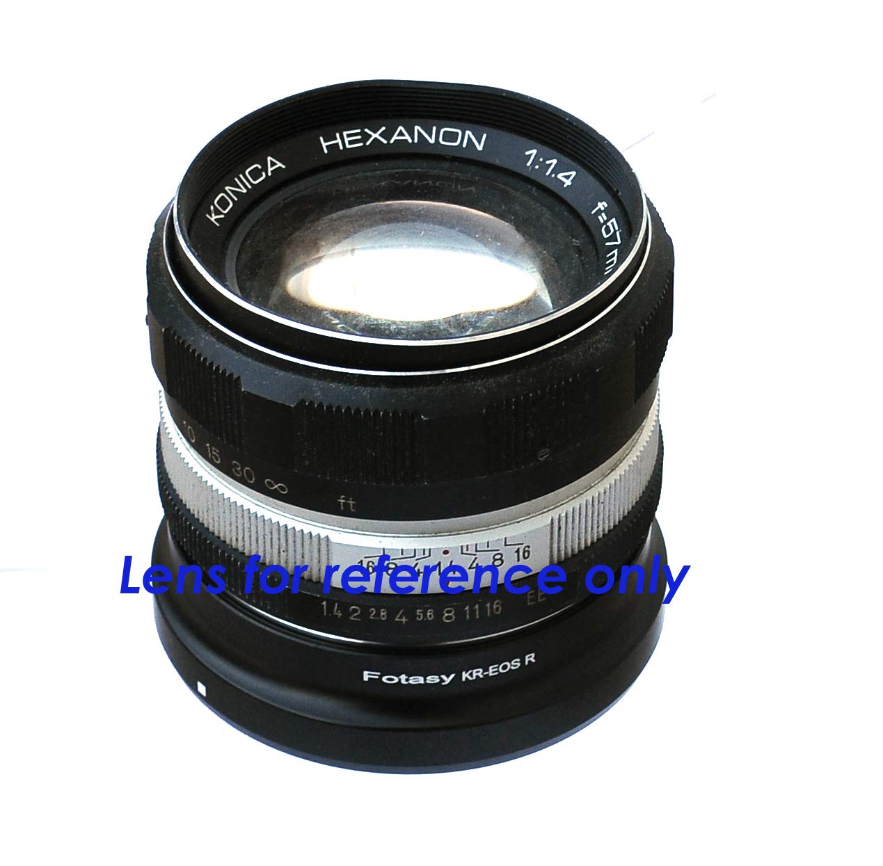Fotasy Konica AR Lens to Cannon EOS RF Mount Adapter, KR Lens EOS R Adapter Ring, KR RF Adapter, Compatible with Canon EOS R Mirrorless Camera EOS R RP Ra R3 R5 R6 R7 R10