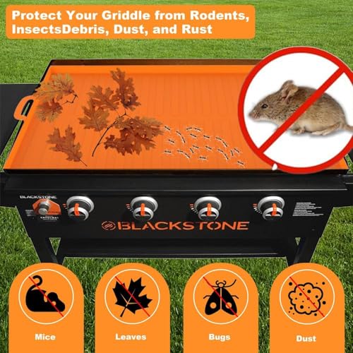 Silicone Griddle Mat for Blackstone 28 Inch Griddle Top,Heavy Duty Food Grade Silicone Cover for Blackstone,Griddle Accessories for Blackstone(28 Inch Includes Magnets)