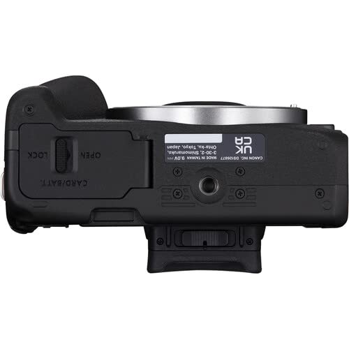 Canon EOS R50 Mirrorless Camera (Black) (5811C002) + Rode VideoMic + 64GB Card + Corel Photo Software + Bag + Charger + 2 x LPE17 Battery + Card Reader + LED Light + Flex Tripod + More (Renewed)