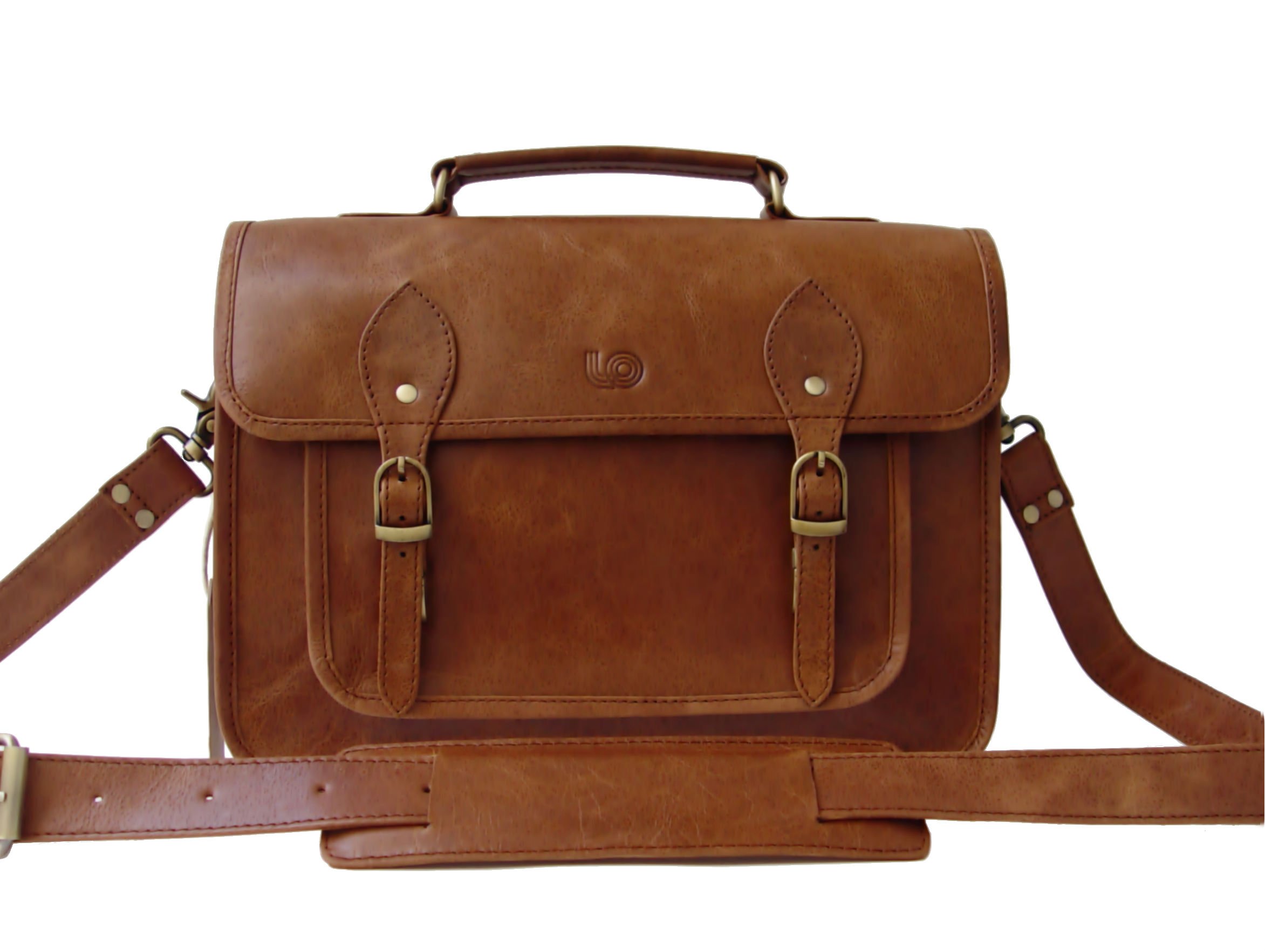 Leftover Studio DSLR Mirrorless SLR Camera Bag Case 15 inch in Rustic Crunch Cow Leather