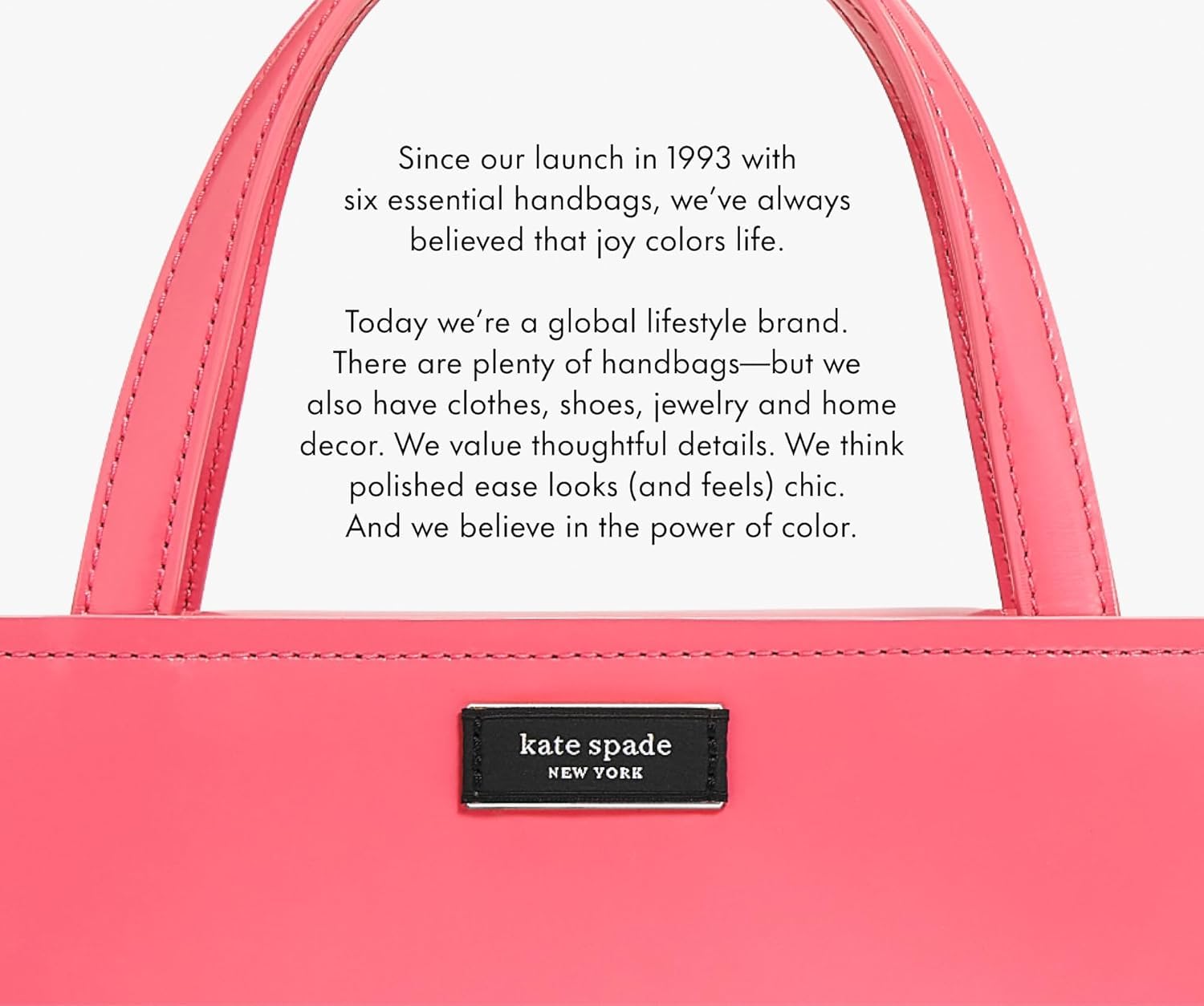 kate spade new york Pink Reusable Shopping Bag, Grocery Tote with Shoulder Straps, Large Collapsible Tote, Lemon Toss